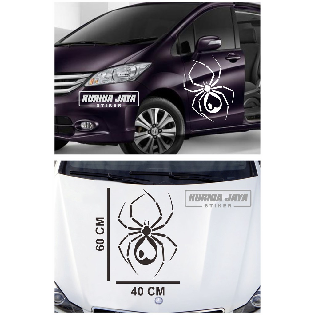 Jual STIKER MOBIL CUTTING STIKER KAP MESIN DAN BODY MOBIL STIKER LABA ...
