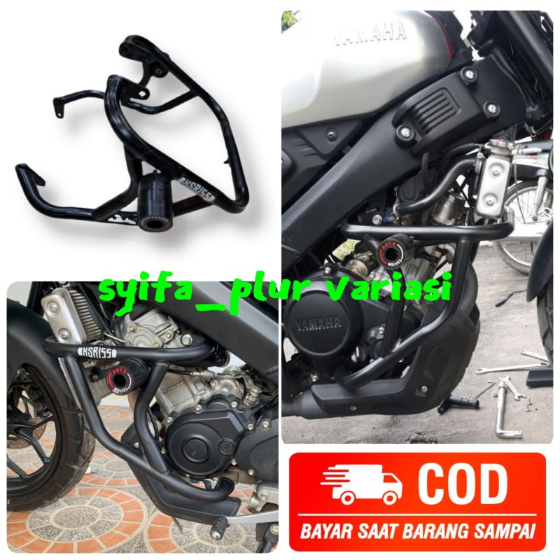 Jual Tubular Crashbar slider agna yamaha XSR 155 | Shopee Indonesia