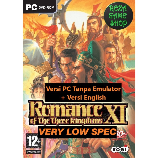 Jual Romance of the three kingdoms 11 English | RTK XI | GAME PC ...