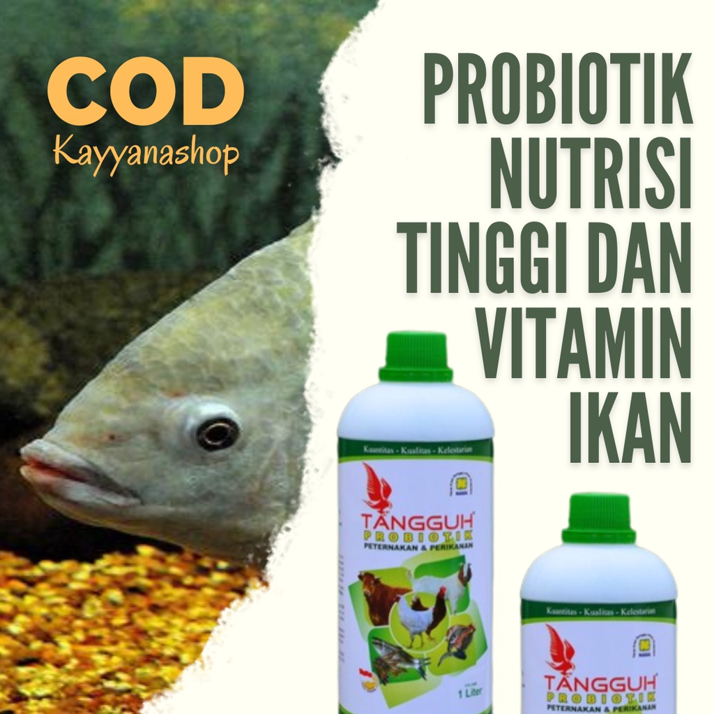 Jual Nutrisi Ikan Lele Nila Bawal Mas Patin Gurame Tawes Probiotik Organik Vitamin Perikanan ...