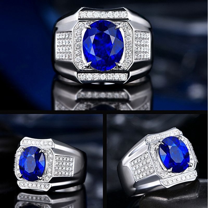 Jual batu permata blue safir / saphire | Shopee Indonesia