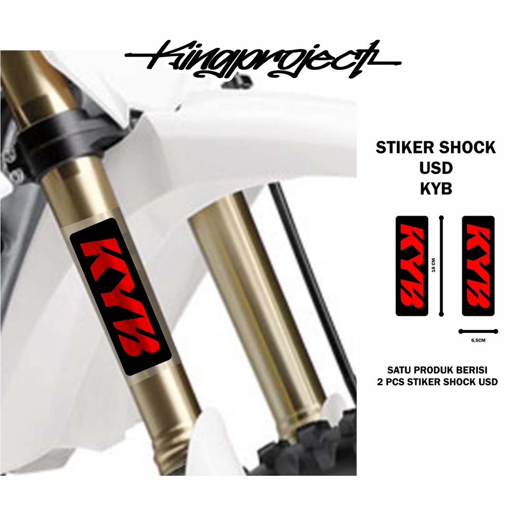 Jual Stiker KYB - Logo KYB - Stiker USD - Stiker Shock KYB | Shopee ...