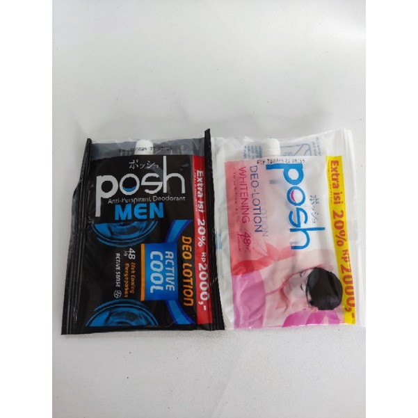 Jual posh deodorant sachet 11gr | Shopee Indonesia