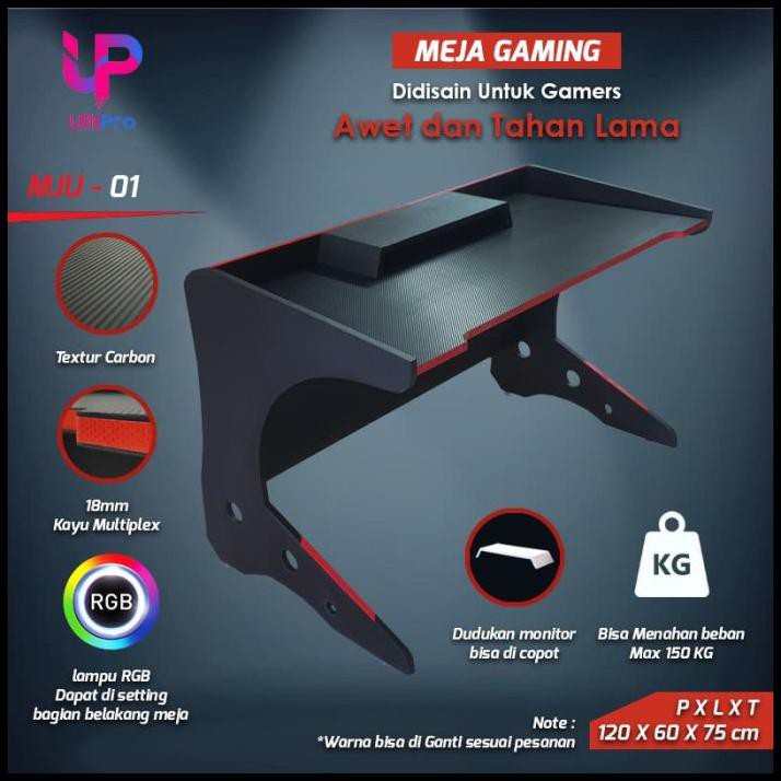 Jual Meja Gaming Meja Komputer Gaming Desk Meja Kantor Ultipro Meja ...