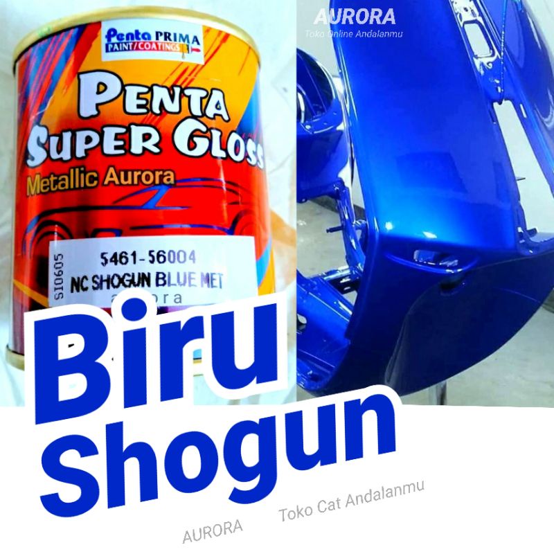Jual Cat Biru Sogun Penta Super Gloss Shogun Blue Metallic Metalik ...