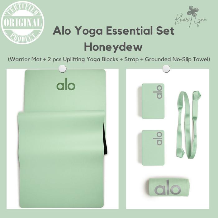 Jual Alo Yoga Essential Set / Bundling Set (Warrior Mat +Strap+Block ...