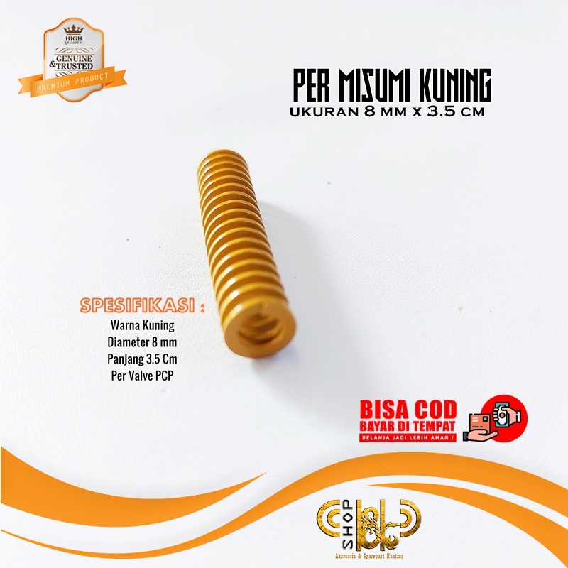 Jual Per For Hammer Pcp Per Misumi Kuning | Shopee Indonesia