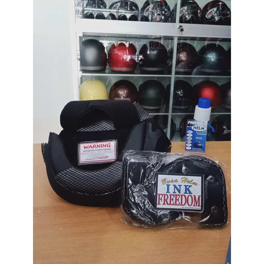 Jual Busa Spons Sepon Untuk Helm Ink Fredom Isi Komplit Bisa COD Tebal ...