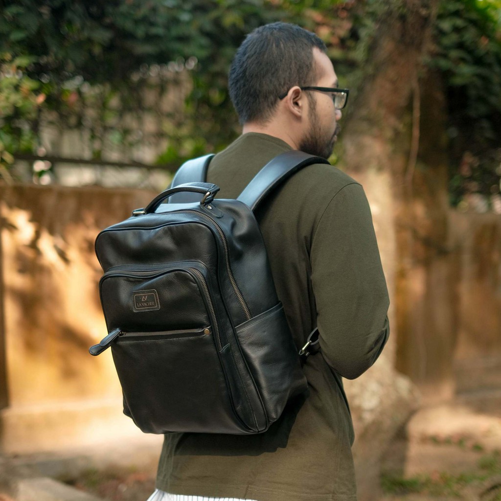 Jual Lavaches - Tas Ransel Pria Kulit Sapi Genuine Leather - Sambara ...