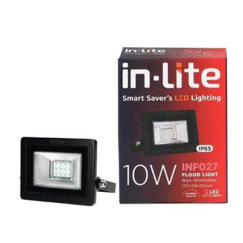 Jual Lampu Sorot InLite 10W 20W 30W INF027 Putih & Kuning INF 027 | Shopee Indonesia
