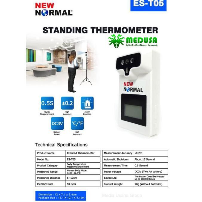Jual Es-T05 Thermometer Self Service Stand Alone Garansi 6 Gmevolutions ...