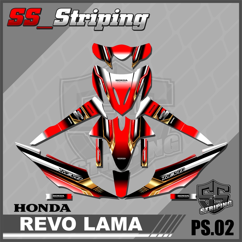 Jual Decal Sticker Full Body Revo Lama/Old - Sticker Full Body Revo ...