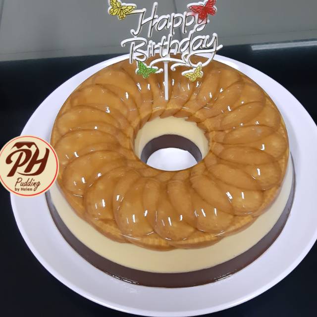 Jual Puding R3gal uk 20cm & 22cm (3 Lapis) atau puding Or3o 2 lapis ...