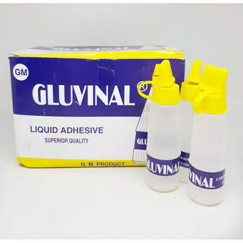 Jual 24 Pcs Lem kertas Gluvinal/V-Tro Glue | Shopee Indonesia