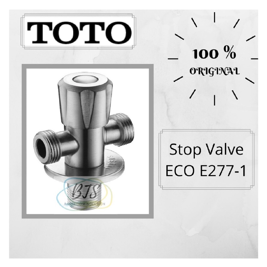 Jual Stop Kran / Stop Valve ECO E277-1 | Shopee Indonesia