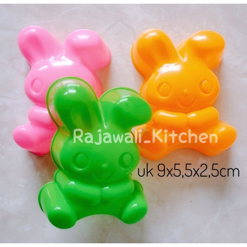 Jual Cetakan Puding Bento Nasi Kelinci Melody Sedang Plastik | Shopee ...