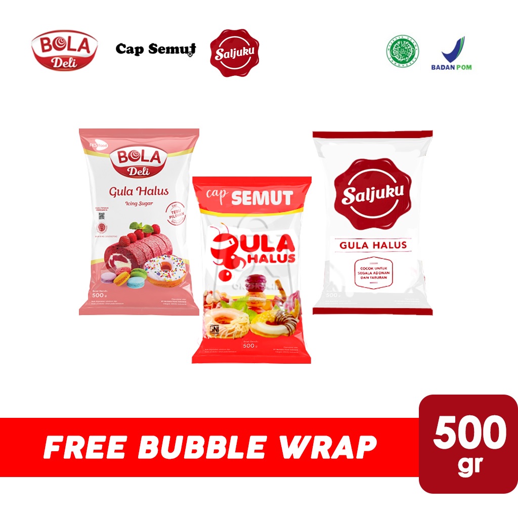 Jual Gula Halus Cap Semut / Saljuku / Bola Deli (500 gr) | Shopee Indonesia