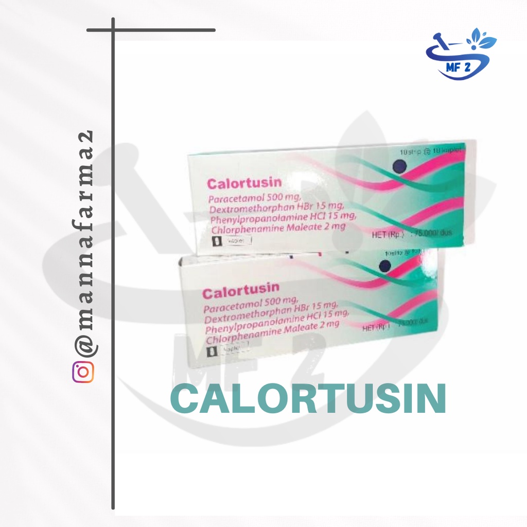 Jual CALORTUSIN (PER STRIP ISI 10 KAPLET) / DEMAM BATUK PILEK | Shopee ...