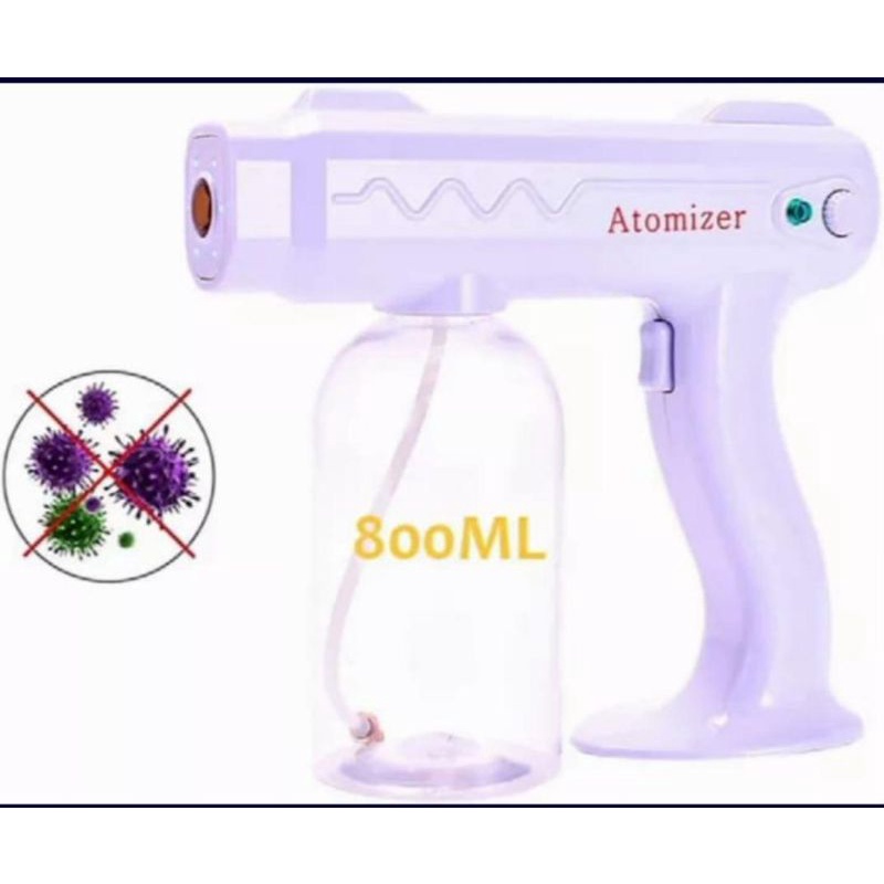 Jual WHO Atomizer nano spray anti virus kuman bakteri hand gun ...