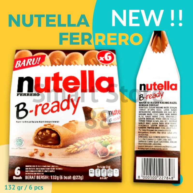 Jual NUTELLA B READY ISI 6 PACK NUTELLA BREADY NUTELLA FERRERO BREADY ... Jual NUTELLA B READY ISI 6 PACK NUTELLA BREADY NUTELLA FERRERO BREADY ...