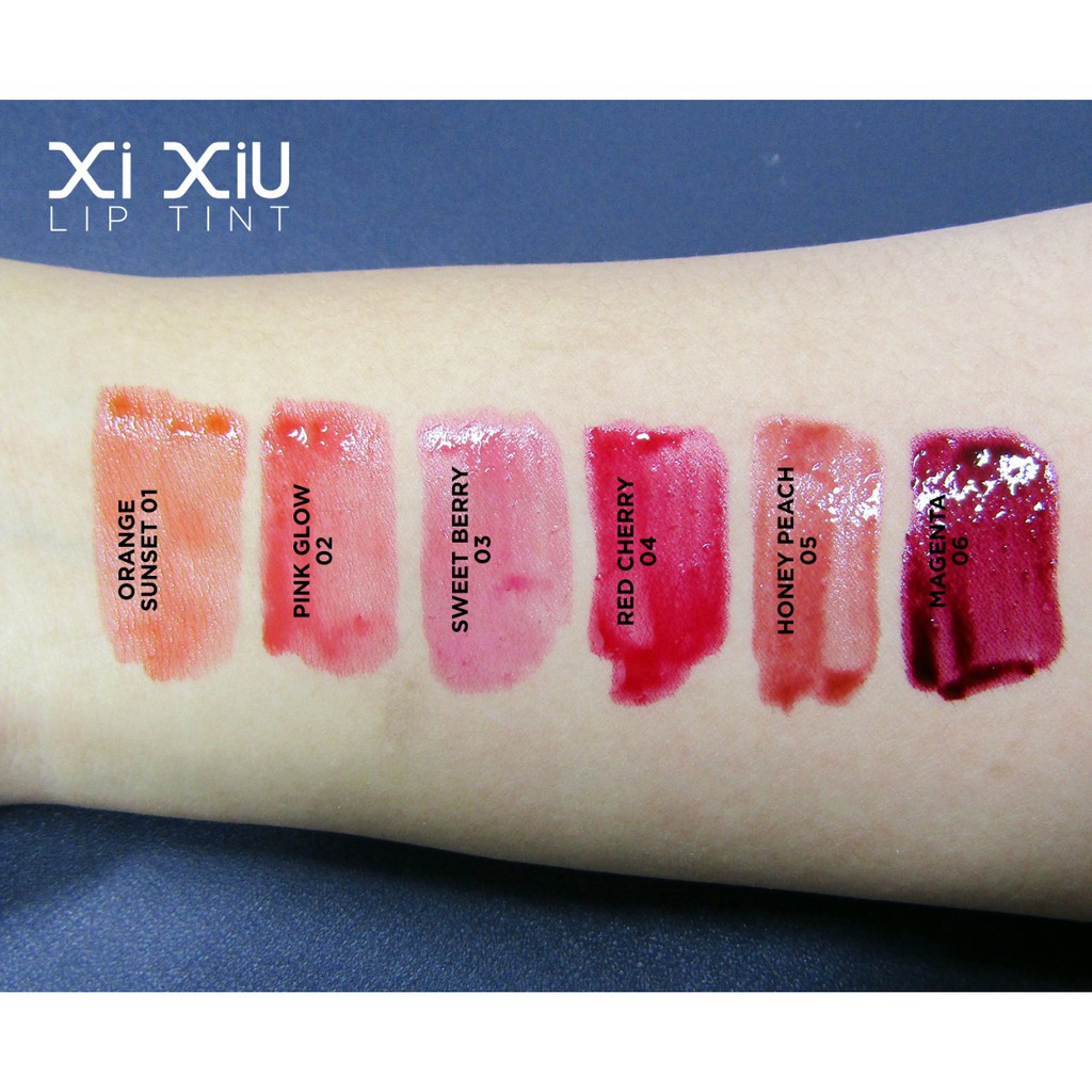 Jual Xi Xiu Lip Tint / Xixiu Liptint Color - Dengan Vitamin E Jojoba ...