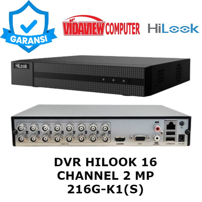 Jual DVR HILOOK 2MP 4CHANNEL~8CHANNEL~16CHANNEL SUPPORT AUDIO & COLOR ...