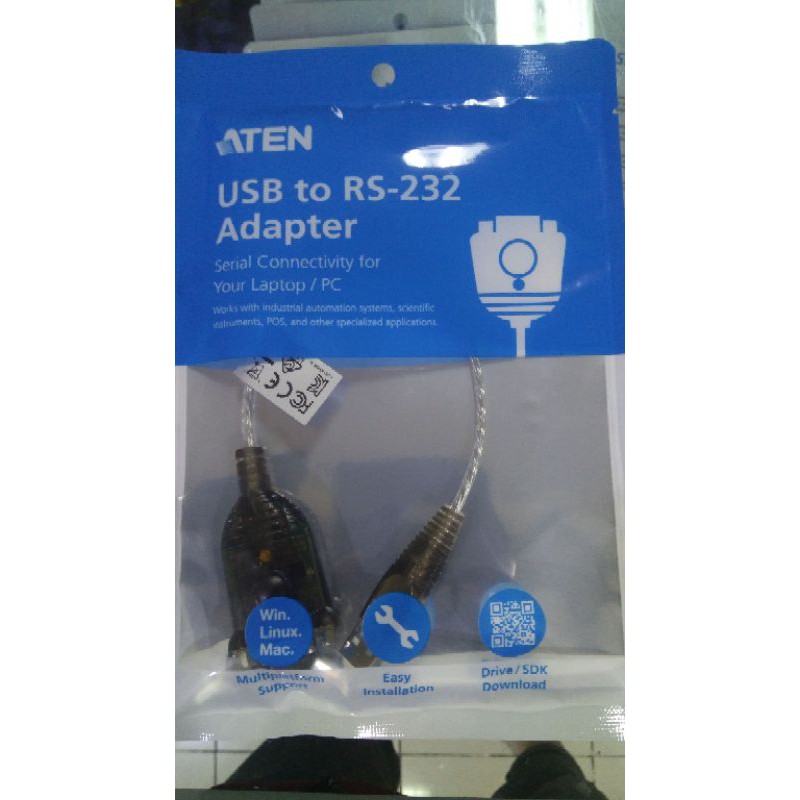 Jual ATEN UC232A USB TO RS-232 ADAPTER | Shopee Indonesia