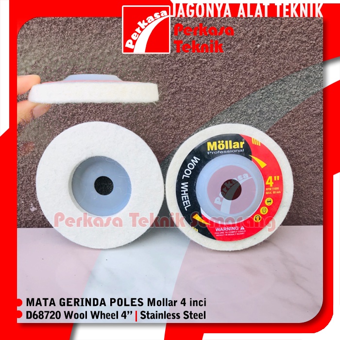 Jual Mata Gerinda Poles Body Motor Mobil Dan Besi Stainless 4" Mollar ...