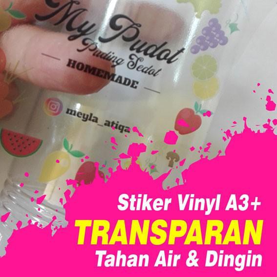 Jual SALE!! KODE-770 Cetak Stiker Label Produk / Kemasan Makanan di ...