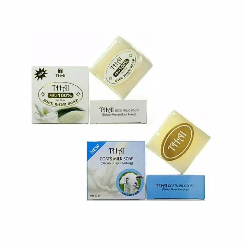 Jual Thai Brightening Soap Sabun Beras Susu Batang Thailand - Rice Milk ...