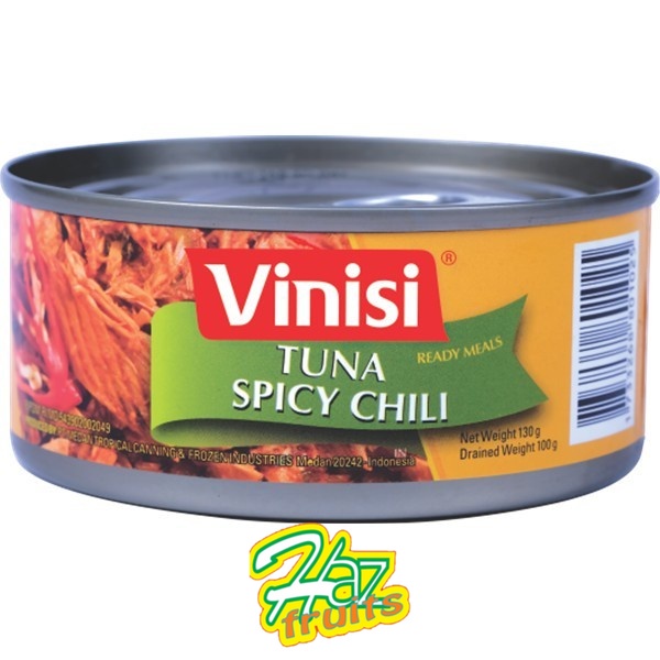 Jual Vinisi Tuna Spicy Chili / Tuna Sambal Balado - 130 Gram | Shopee ...