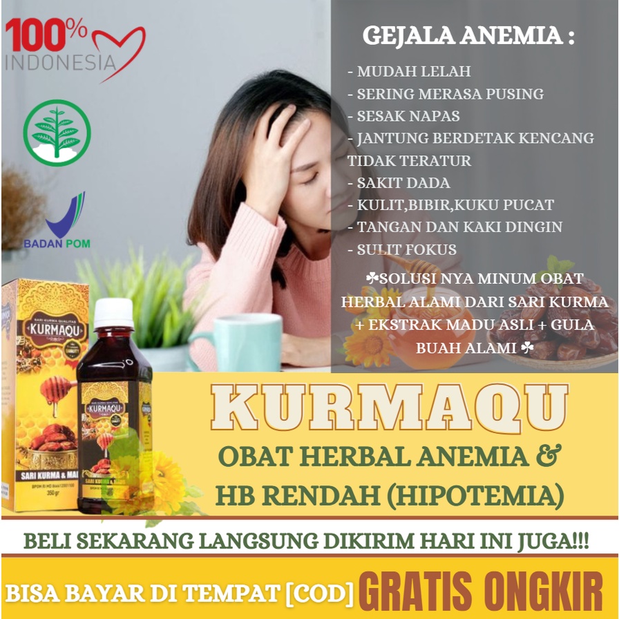 Jual Obat Herbal Penyakit Anemia, Anemia Aplastik, Anemia Defisiensi ...