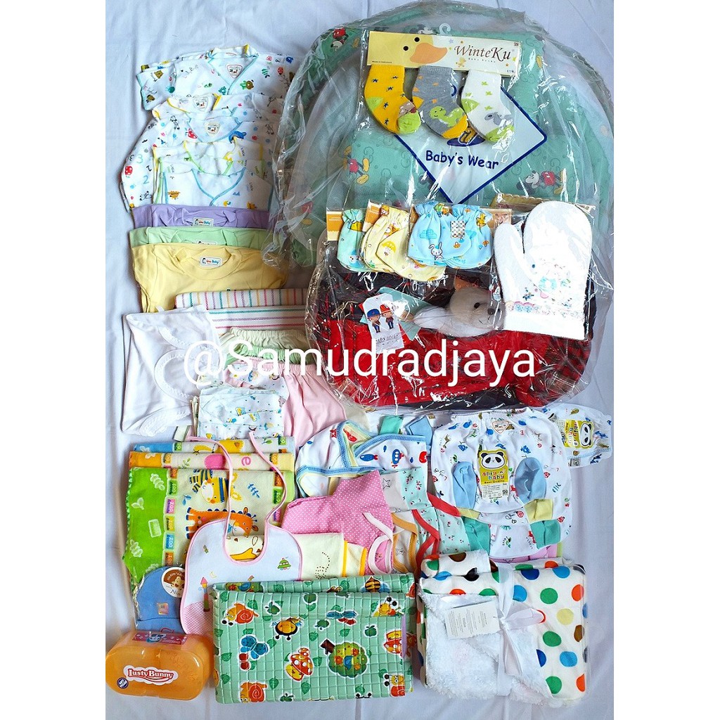 Jual paket perlengkapan bayi newborn komplit / set baju bayi baru lahir ...