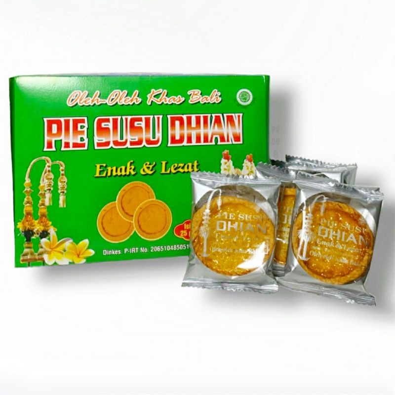 Jual pie susu dhian isi 10pcs pie susu oleh oleh khas bali dhian pie susu | Shopee Indonesia