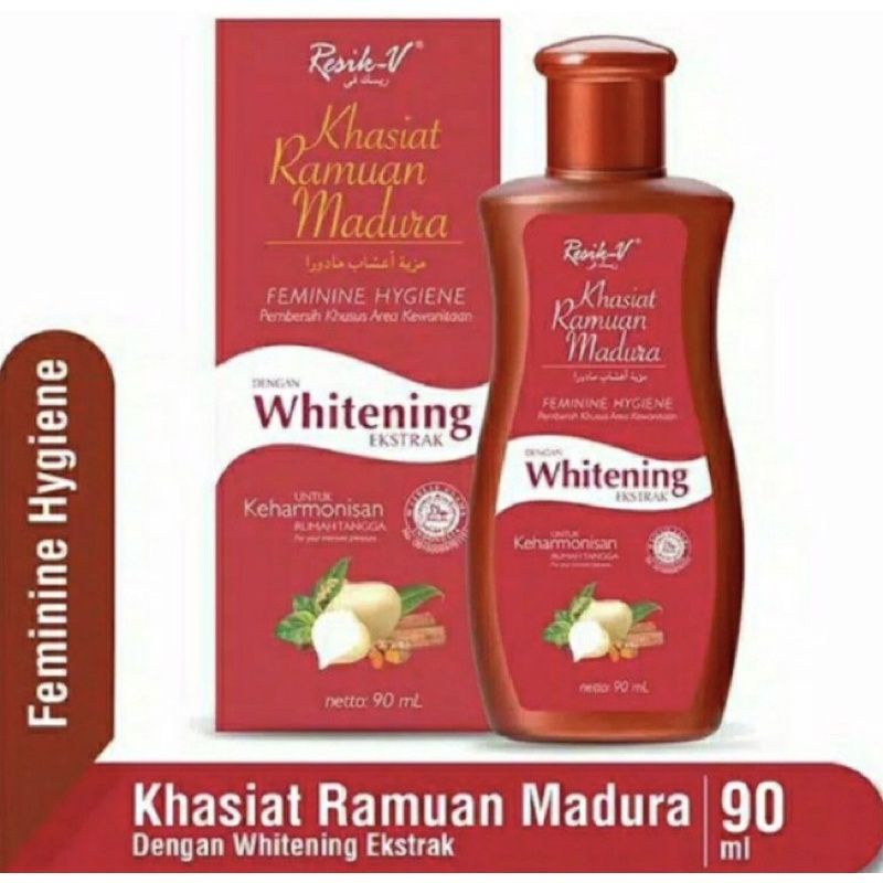 Jual Resik V 90mL Khasiat Manjakani / Whitening / Ramuan Madura Dengan ...