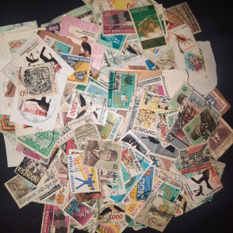 Jual Perangko Lama Indonesia, Perangko Kuno Indonesia, Perangko Asli ...