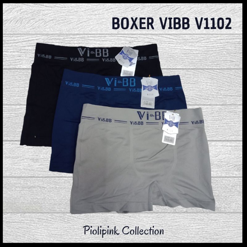 Jual BOXER PRIA VIBB || KATUN RAJUT | Shopee Indonesia