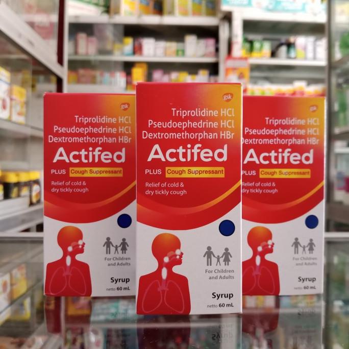 Jual ,,,,,,,] ACTIFED PLUS COUGH SUPPRESSANT SIRUP 60 ml | Shopee Indonesia