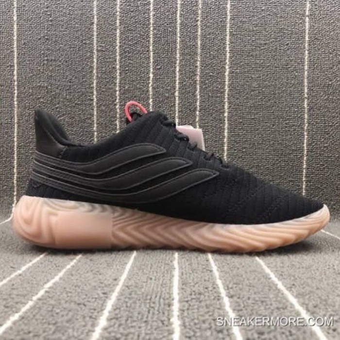 Jual Adidas Sobakov Black Gum Premium Original / sepatu adidas | Shopee ...