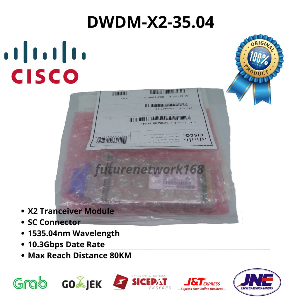Jual CISCO DWDM-X2-35.04-SFP TRANSCEIVER MODULE | Shopee Indonesia