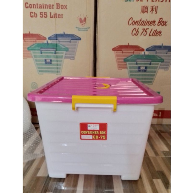 Jual Container Box Berkualitas SL CB 75 Liter Kapasitas Besar | Shopee ...