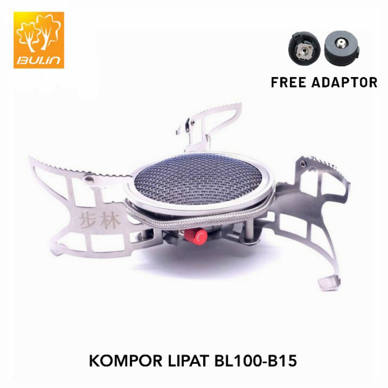 Jual KOMPOR GAS LIPAT BULIN BL100-B15 OUTDOOR BURNER ULTRALIGHT KOMPOR PORTABLE PENDAKI CAMPING ...