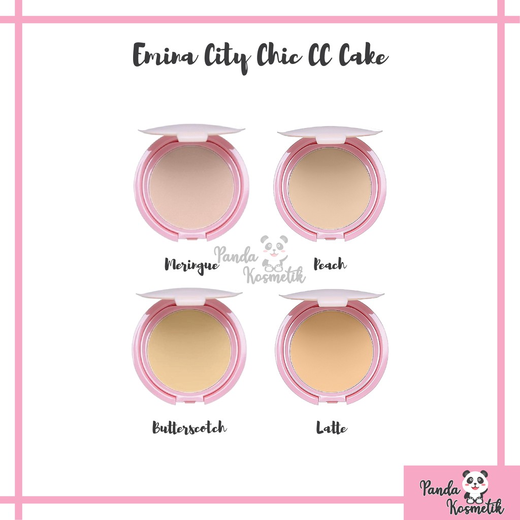 Jual Emina City Chic CC Cake | Shopee Indonesia