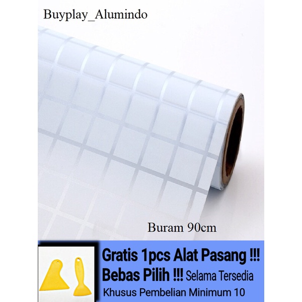 Jual Sticker / Stiker Kaca Film Sandblast Sunblast motif 9560 Kotak ...