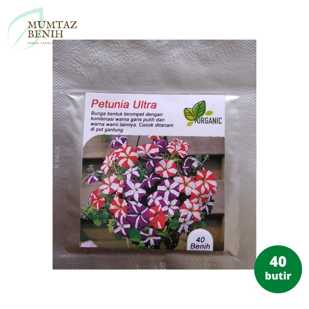 Jual Benih Bunga Petunia Ultra (Organic) | Shopee Indonesia
