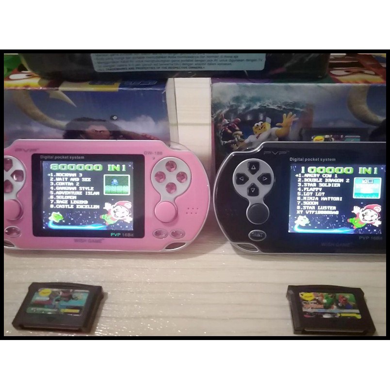 Jual Gimbot Retro Portabel Consol PVP Game Boy Retro Nitendo 186 ...