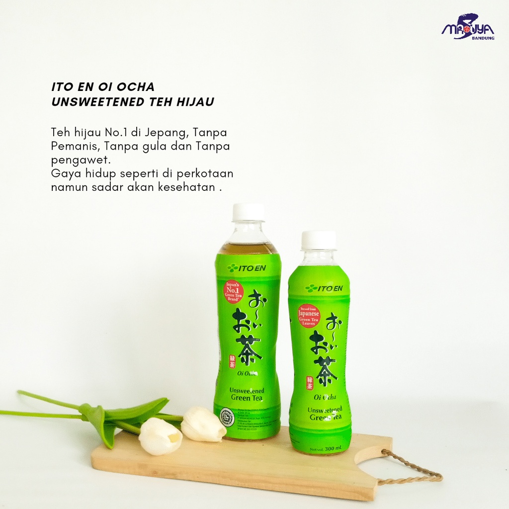 Jual ITO EN Oi Ocha Unsweetened Teh Hijau Jepang 300 ml No Sugar | Shopee Indonesia