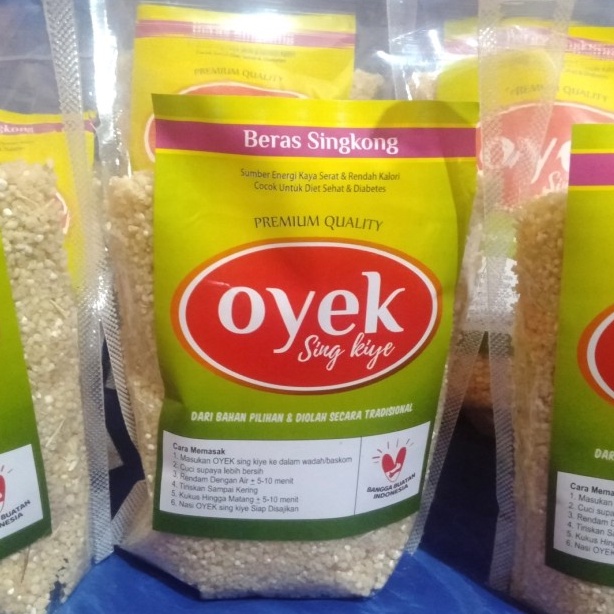 Jual oyek singkiye beras singkong tiwul nasi singkong kaya serat rendah kalori | Shopee Indonesia