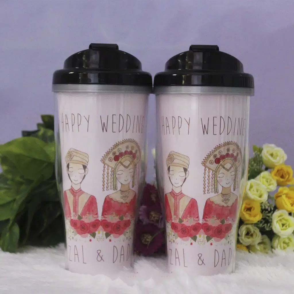 Jual ASTONE Botol minum Tumbler Custom Couple dan satuan Pengantin ...