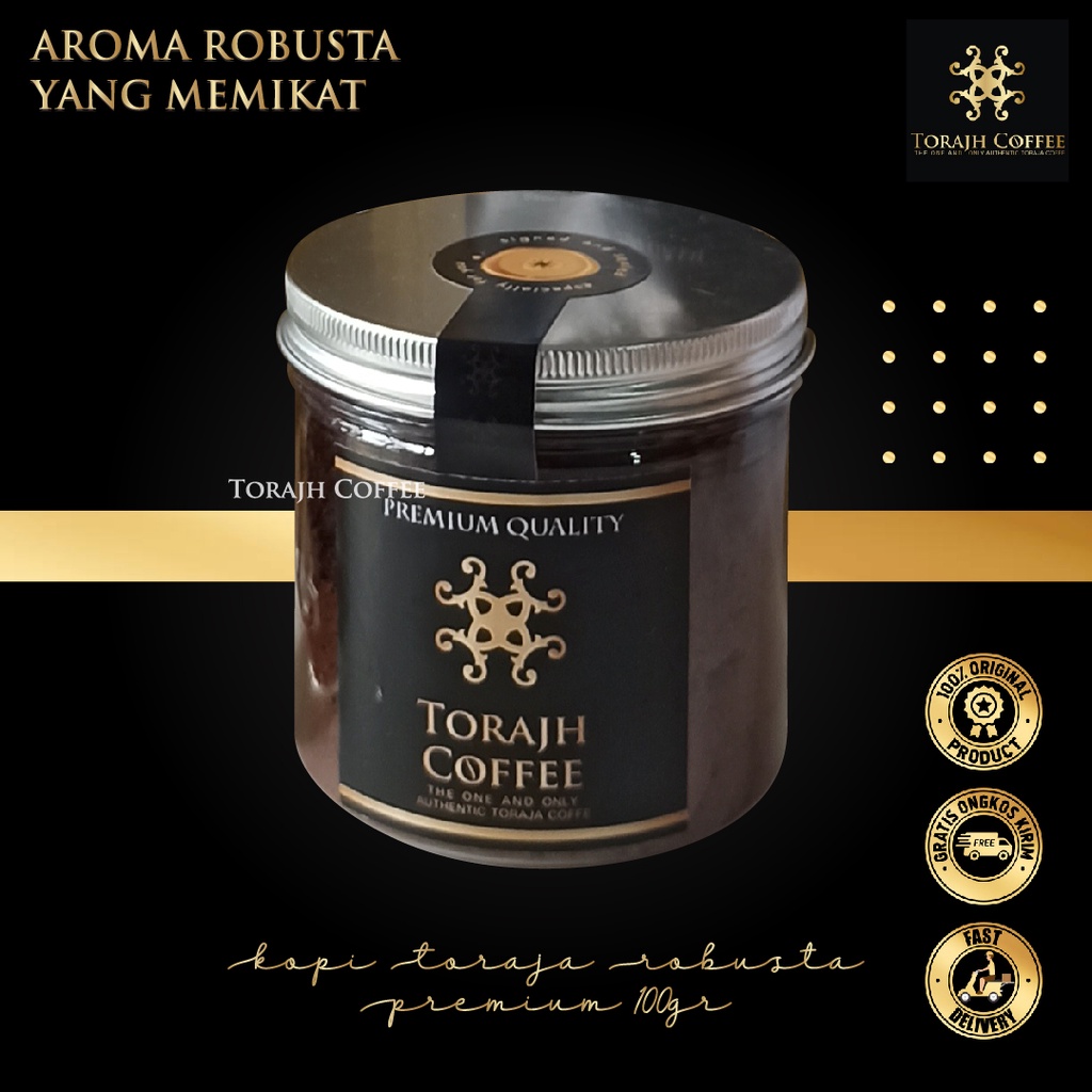 Jual Kopi Toraja Robusta Premium Bubuk Original 100% Harum Dan Nikmat ...